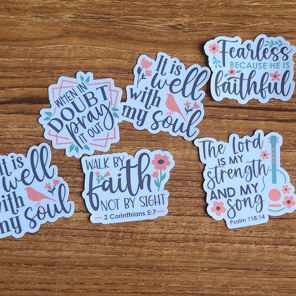 Christian Pro Life Sticker, Baby Sticker for Laptop, Notebook, Journal ...