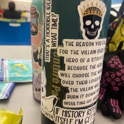 If History Repeats Itself Im Getting a Dinosaur Sticker, Funny History ...