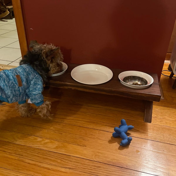 Dog Bowl, Dog Bowl Stand, Elevated Dog Feeder, Raised Dog Bowl, 3 Dog ...