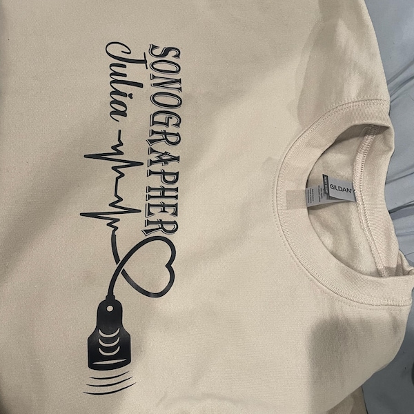 Personalized Phlebotomist Double Sided Sweatshirt, Custom Medical ...