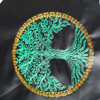 The Witches Alphabet 12mm Pagan Machine Embroidery Design. Instant ...