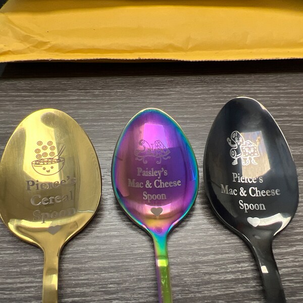 Personalized Coffee Spoons to a Lifetime of Coffee Together 10th ...