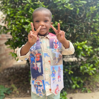 Kids Stole Template, Graduation Stole Template, PSD, SVG, DXF, Canva ...