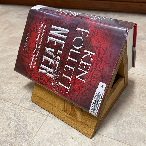Triangle Book Holder, Recipe Book Holder, Tablet Holder, Night Stand ...