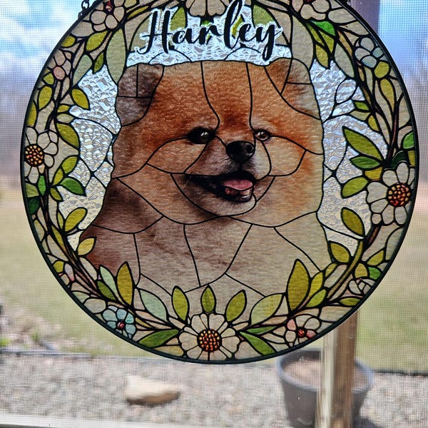 Red-tailed Hawk Glass Suncatcher, Nature Art for Home, Elegant Window ...