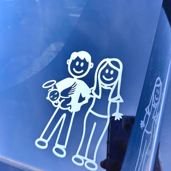 Create Your Own Stick Figure Family Decal/sticker - Etsy