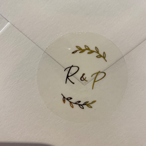 Personalized Monogram Wedding Labels, Custom Monogram Wedding Labels ...