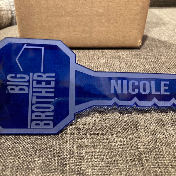 Personalized Big Brother Keys - LARGE - Etsy