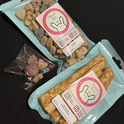 Baby Chick Bunny Treats Organic and Natural Rabbit Treat Apple Pumpkin ...