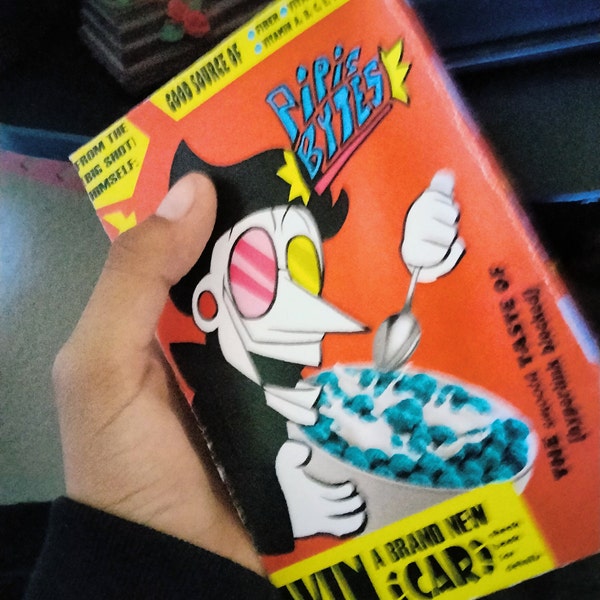 DELTARUNE - Mini Spamton Cereal Box - Etsy