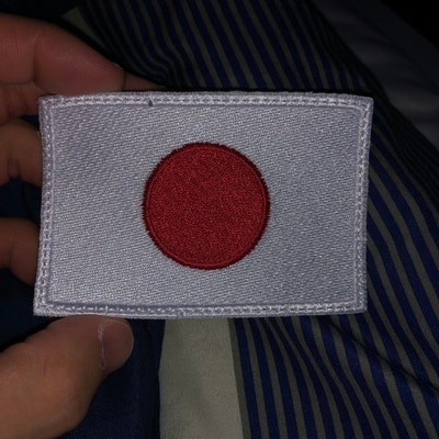Japan Flag Embroidered Patch - Etsy
