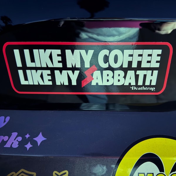 BLACK SABBATH Bumper Sticker - Etsy