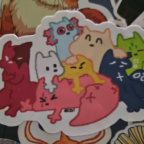 Rainworld Slugcat Pile, Survivor, Monk, Hunter, Artificer, Gourmand ...