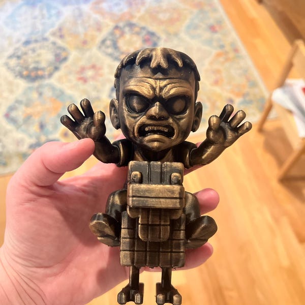 Gengar 3d Printed Jumbo Coin With Stand - Etsy