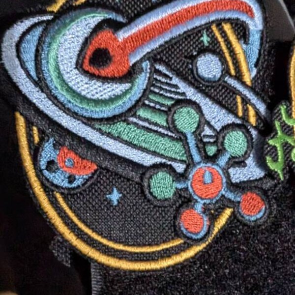 Glocktopus Starfield Patch/iron On/sew On/ Hook/ 3.54 X 4.02 - Etsy