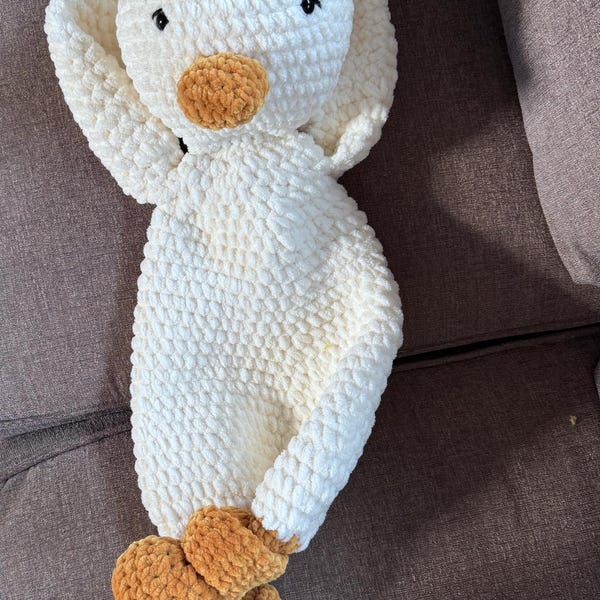 Pattern Crochet Animal, Baby Elephant Comforter, Crochet Snuggler Toys ...