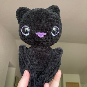 PATTERN: Plush Binx the Bat Pattern Amigurumi Chunky Bat Pattern Super ...