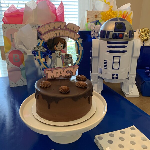 Princess Leia Cake Topper - Etsy