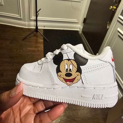 Custom Nike Air Force 1 Hand Painted Sneakers AF1 Basketball Sports ...