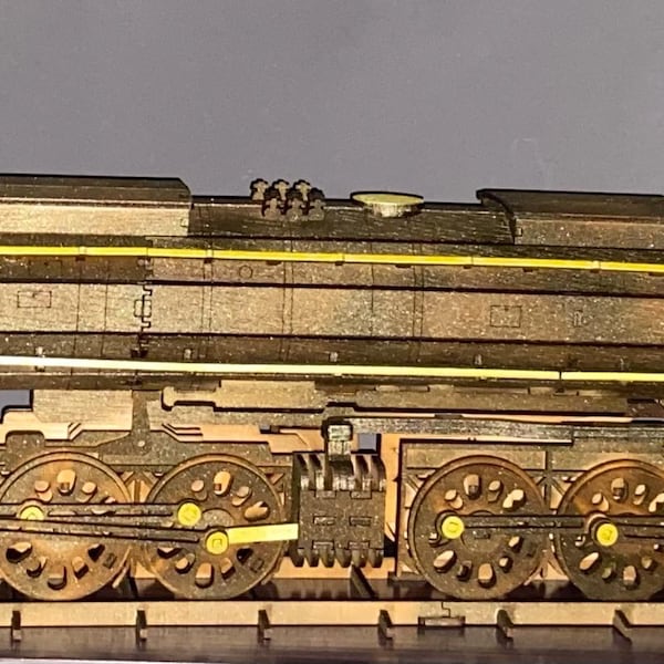 Dollywood Express No. 70 Detailed 3D Laser Cut Model Scale 1/32 SVG ...