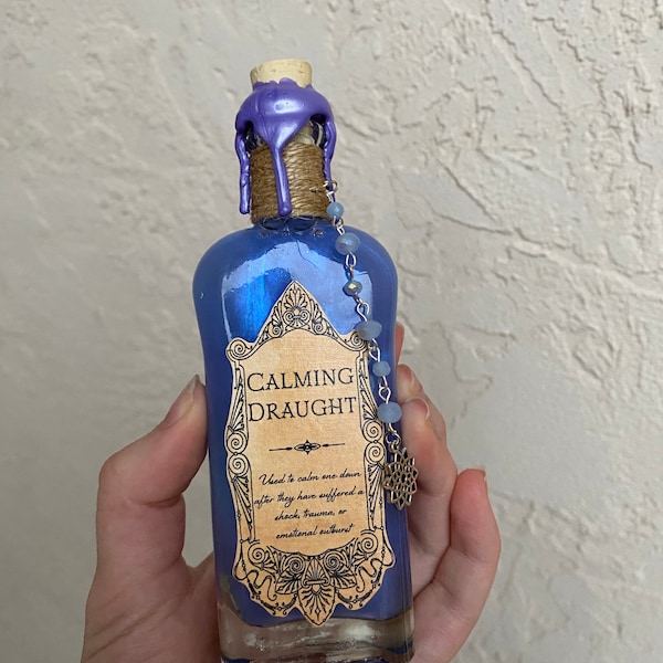Calming Draught | Color Changing Potion | Magical Apothecary Potion ...