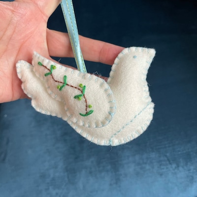 Peace Dove Felt Ornament PDF PATTERN - Etsy