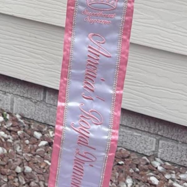 Custom Border Lace Sash Bridal Embroidery Lace Sash Custom Lace Sashes ...