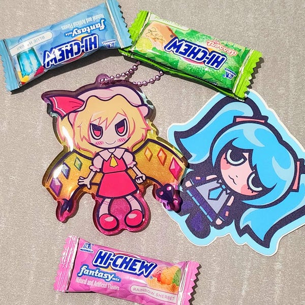 K Angel | Acrylic Keychain | 3 Inches | NEEDY STREAMER OVERLOAD - Etsy