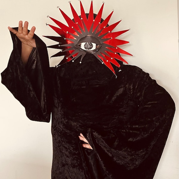 All Seeing Eye 3D Papercraft Mask Template, Paper Mask, Unique ...