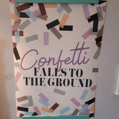 Long Live Confetti Taylor Swift Digital Download Poster - Etsy UK
