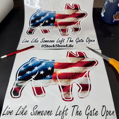 Aztec Show Cow Digital File, Stock Show Cow, Show Cow PNG, Show Life ...