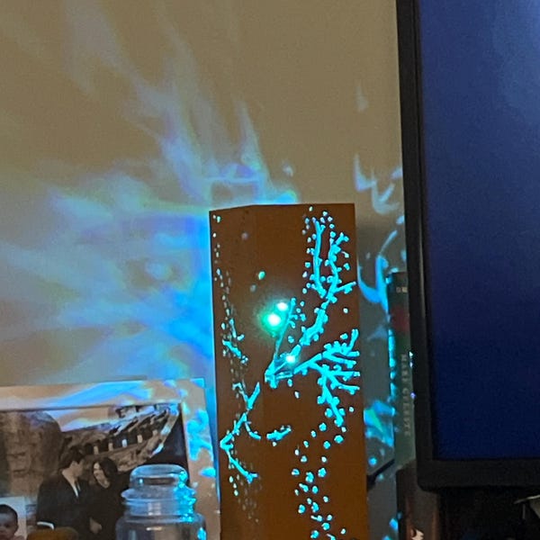 Circuit Board Desk Lamp | Cyber Style Night Light | Lantern Gift for ...