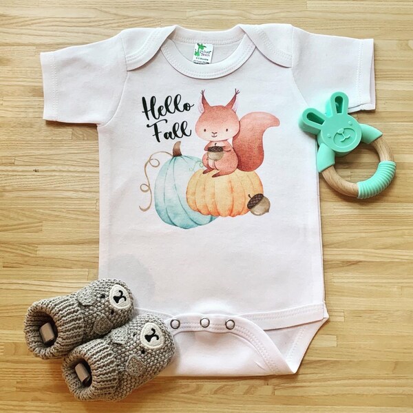 Watercolor Autumn Woodland Clipart, Fall Forest Baby Animal PNG, Bear ...