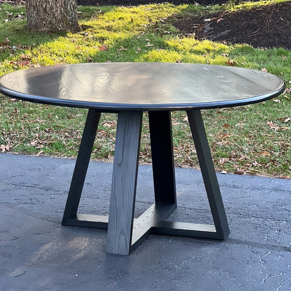 Round Dining Table | Build Plans - Etsy