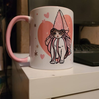 Cursed Cat Meme Sticker Sheet Sad Cat Sticker, Funny Meme Sticker ...