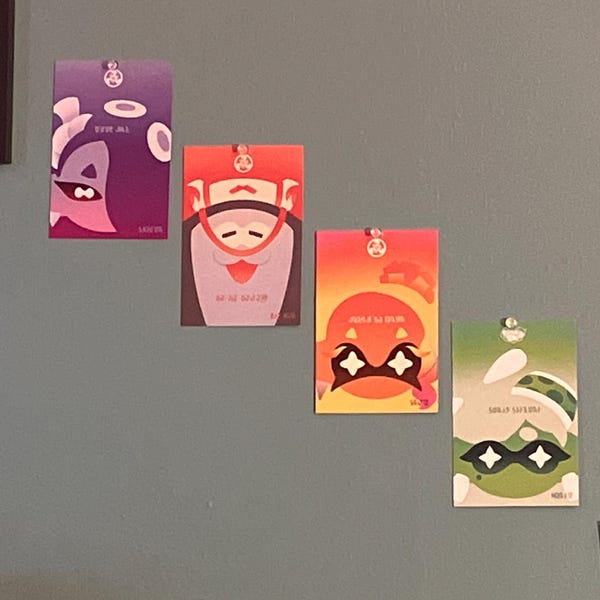 Splatoon Hotlantis AGT Posters Agent 3, 4, 8, New 3, Octavio, Grizz ...