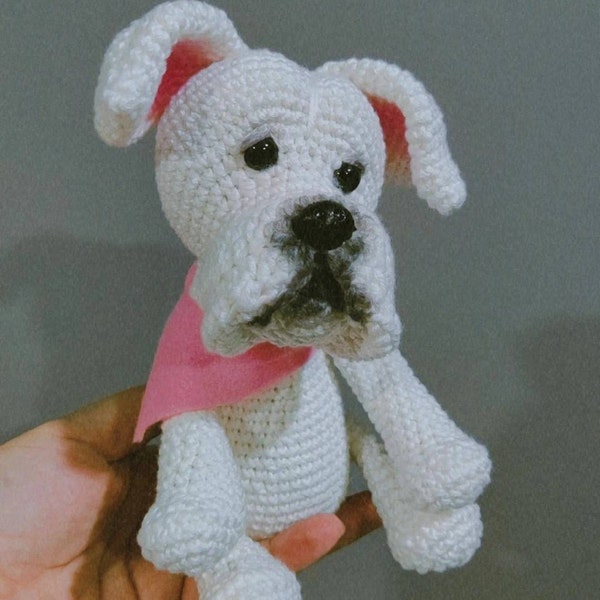 Boxer Crochet Pattern, Crochet Boxer, Boxer, Crochet Pattern, Amigurumi ...