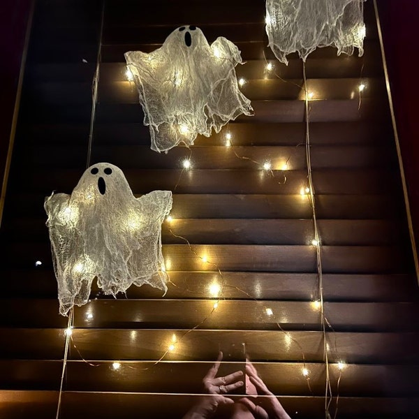 Hanging Halloween Ghost, Halloween Ghosts, Halloween Party Decoration ...