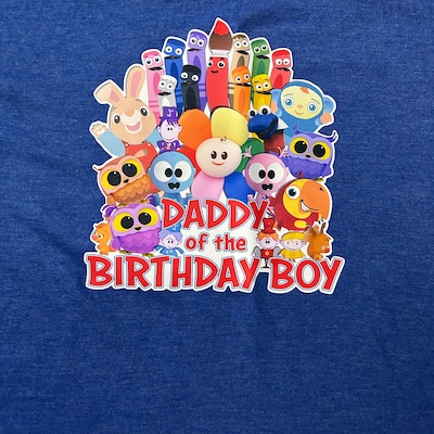 Color Crew Babyfirsttv Birthday Personalized Table Centerpiece - Etsy