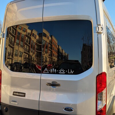 Custom Camper Sticker, Custom Van Stickers, Caravan Sticker ...