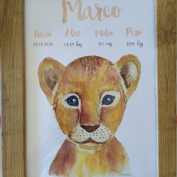 SET of 3 African Animals Watercolor Print, Safari Animals Print, Jungle ...