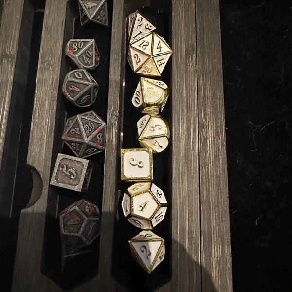Metal Dice Tin DND RPG Storage Box - Etsy