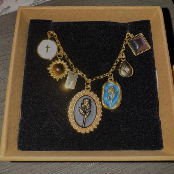 Custom Gold Charm Bracelet DYO Design Your Own - Etsy