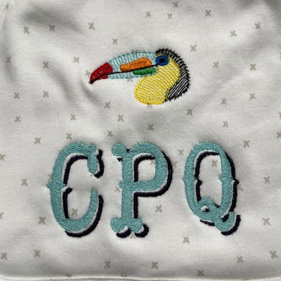 Monogram Satin Stitch Font Alphabet From A-Z Machine Embroidery Design ...