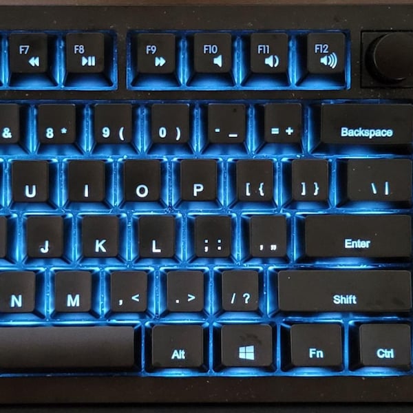 Halo Theme Backlit Keycap Set Mechanical Keyboard Keycap Set for Gaming ...