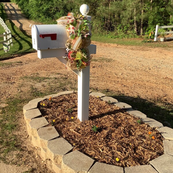 It's a Girl Mailbox Swag, Baby Girl Mailbox Swag, Baby Mailbox Bow ...