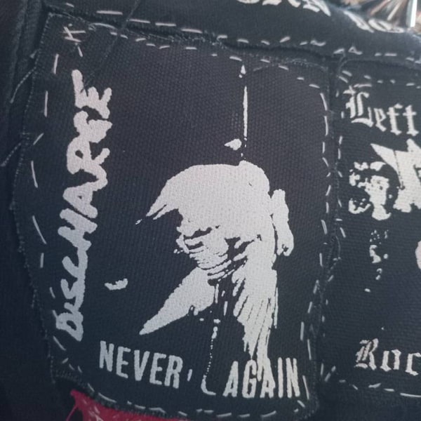 Discharge Never Again Back Patch - Etsy