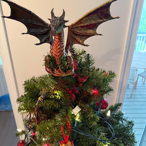Epic Dragon Tree Topper - Etsy