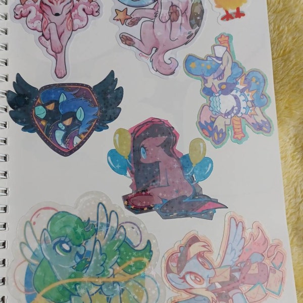Mail Pony Vinyl Sticker - Etsy
