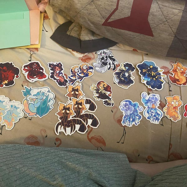 Dandy World Sticker Set - Etsy UK